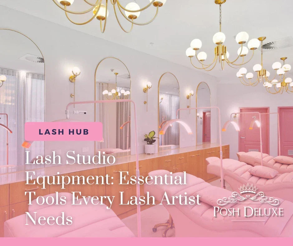 Lash Studio Equipment: Essential Tools Every Lash Artist Needs – Posh ...