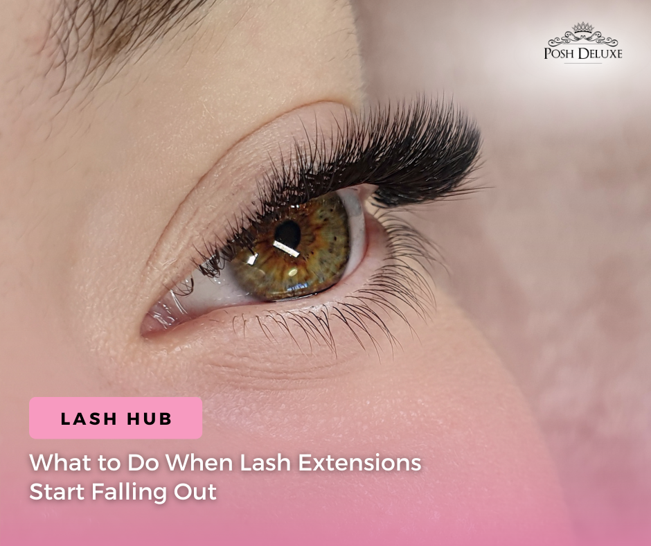 What to Do When Lash Extensions Start Falling Out – Posh Deluxe