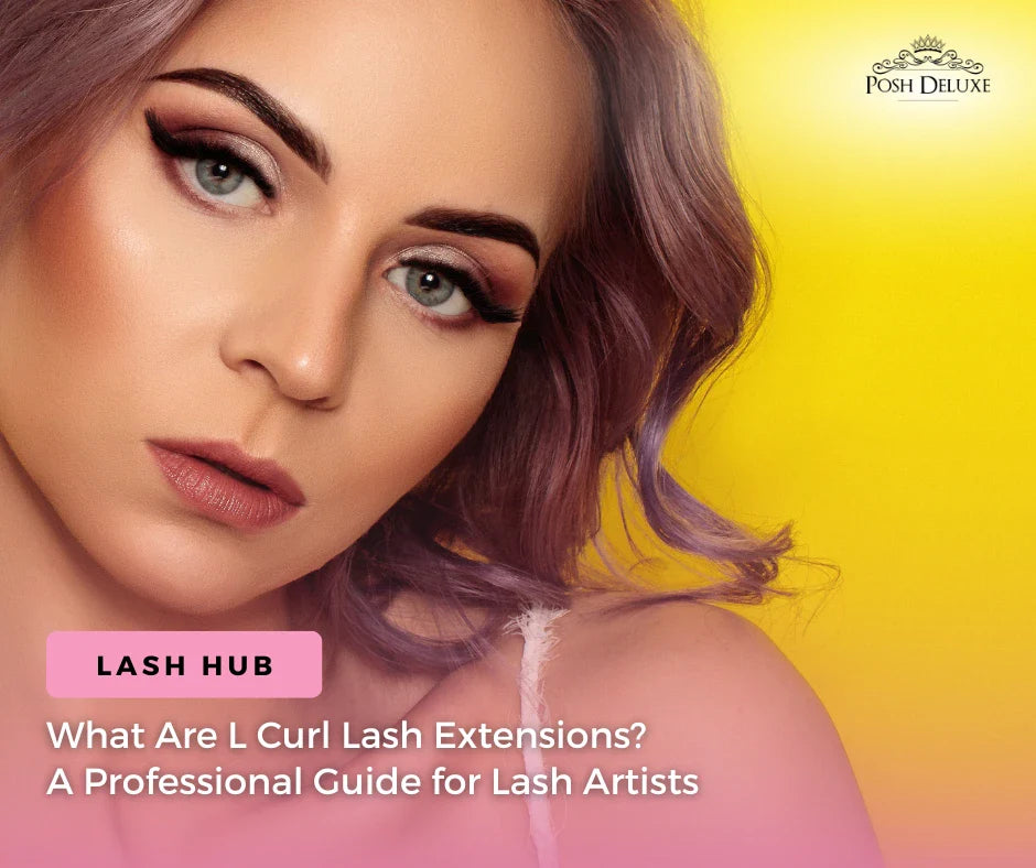 What Are L Curl Lash Extensions? A Professional Guide for Lash Artists ...