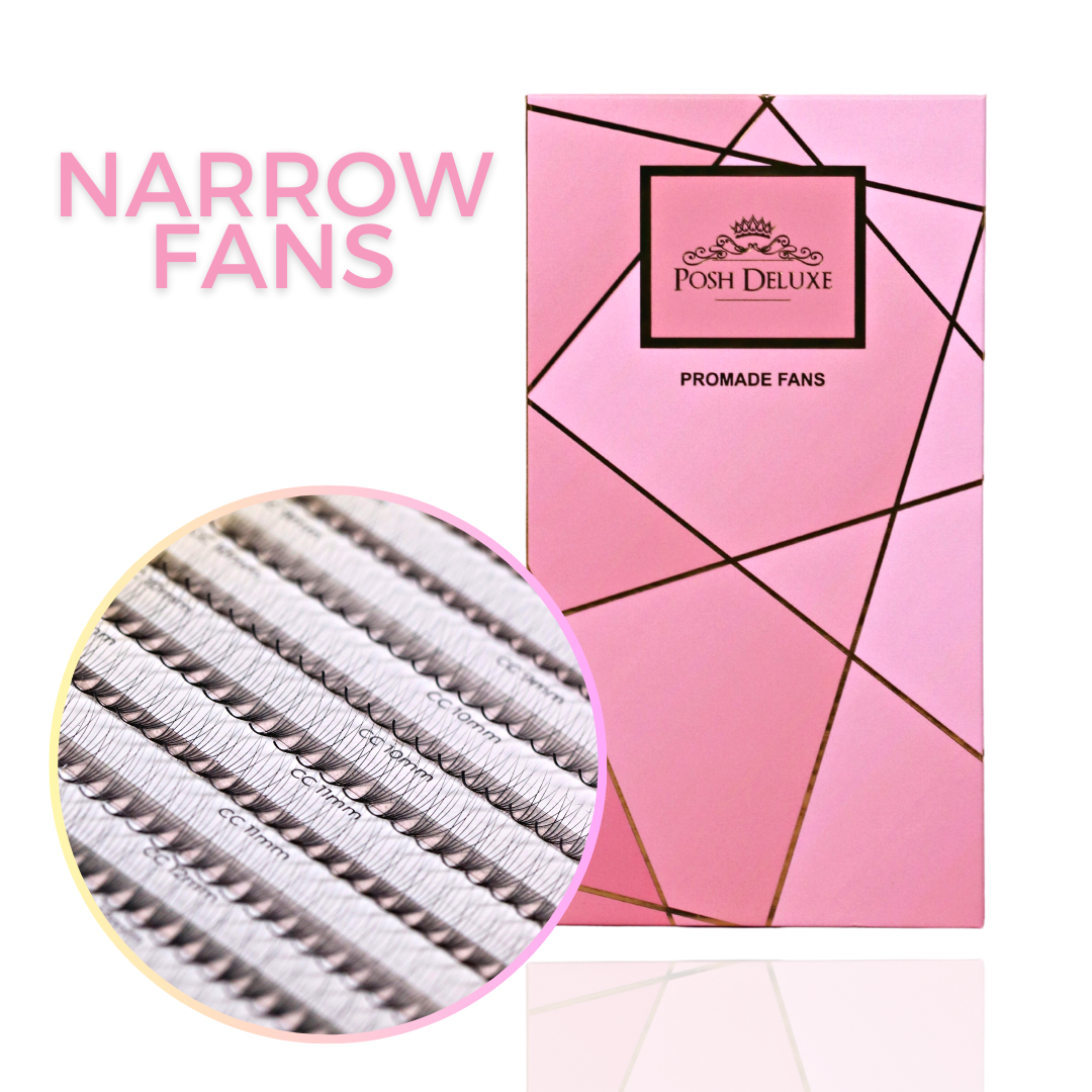 Buy 0.07 6D CC-Curl - Narrow Promade 540 Fans in Australia – Posh Deluxe