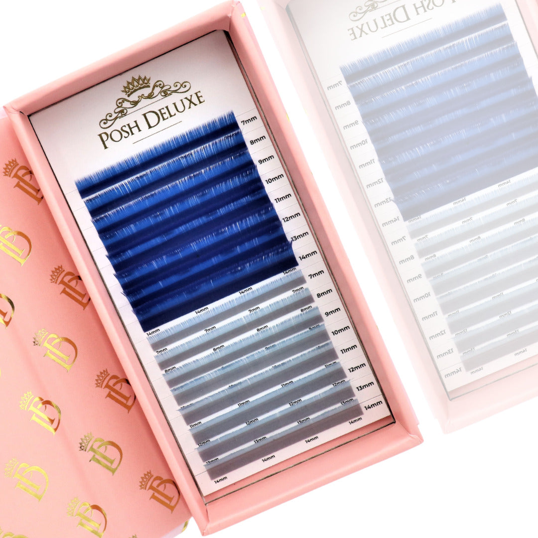 Buy Champion 0.07 Blue & Sky Blue Lashes in Australia – Posh Deluxe